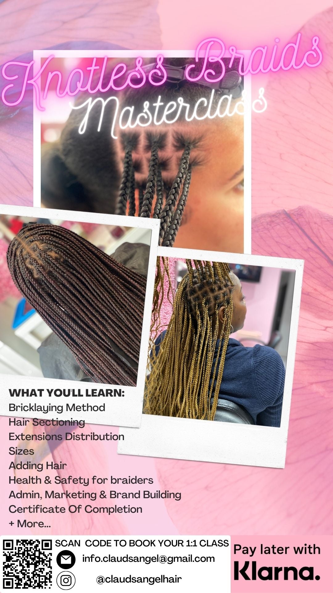 KNOTLESS 1:1 CLASS – claudsangel